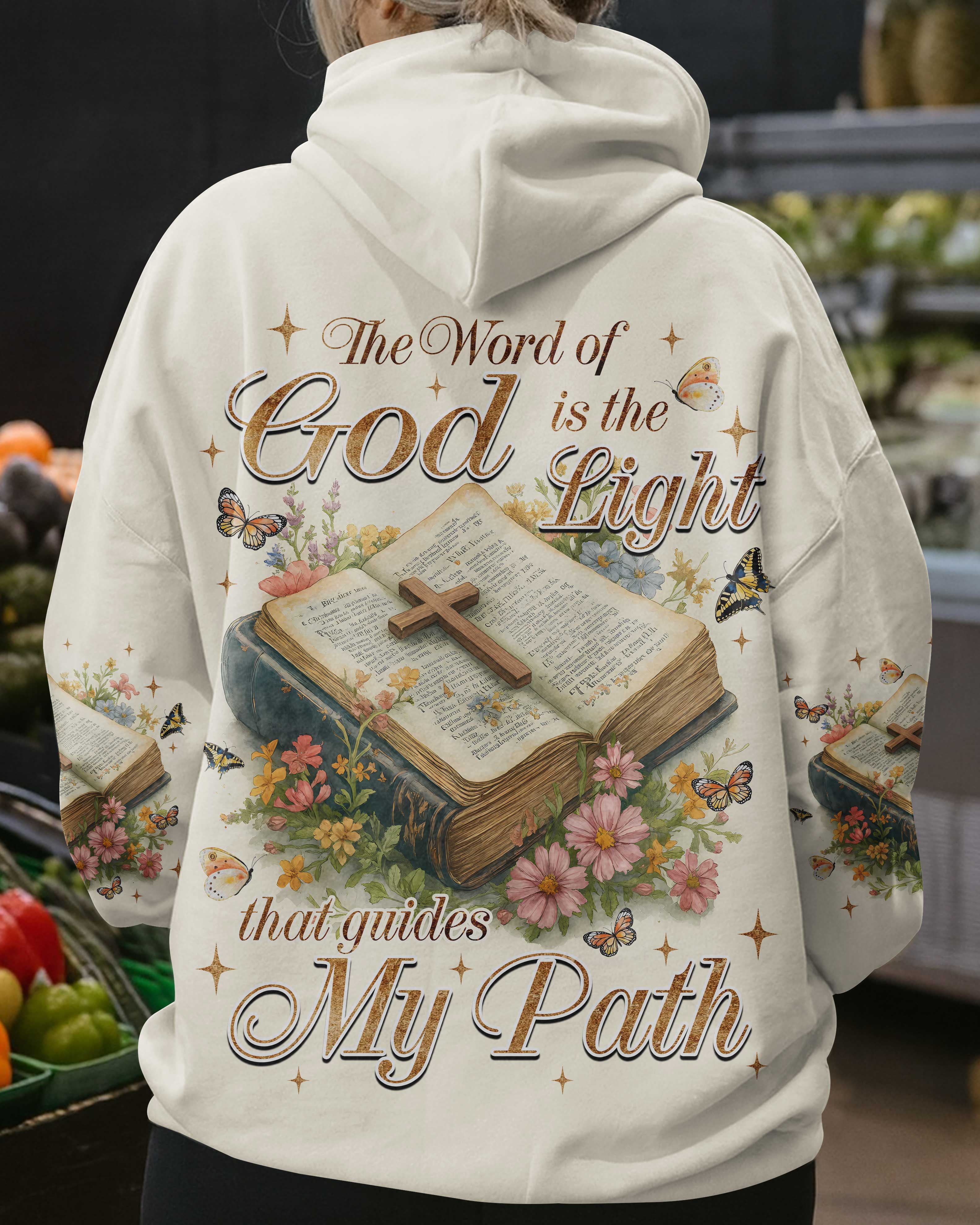 The Word Of God Is The Light That Guides My Path Shirt – Christcolor