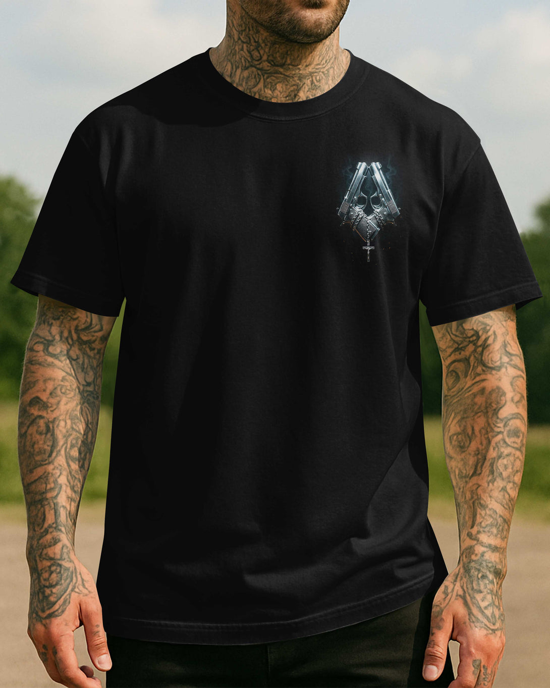 I Am Sure God Arms The Righteous Not The Fearful T-Shirt – Christcolor